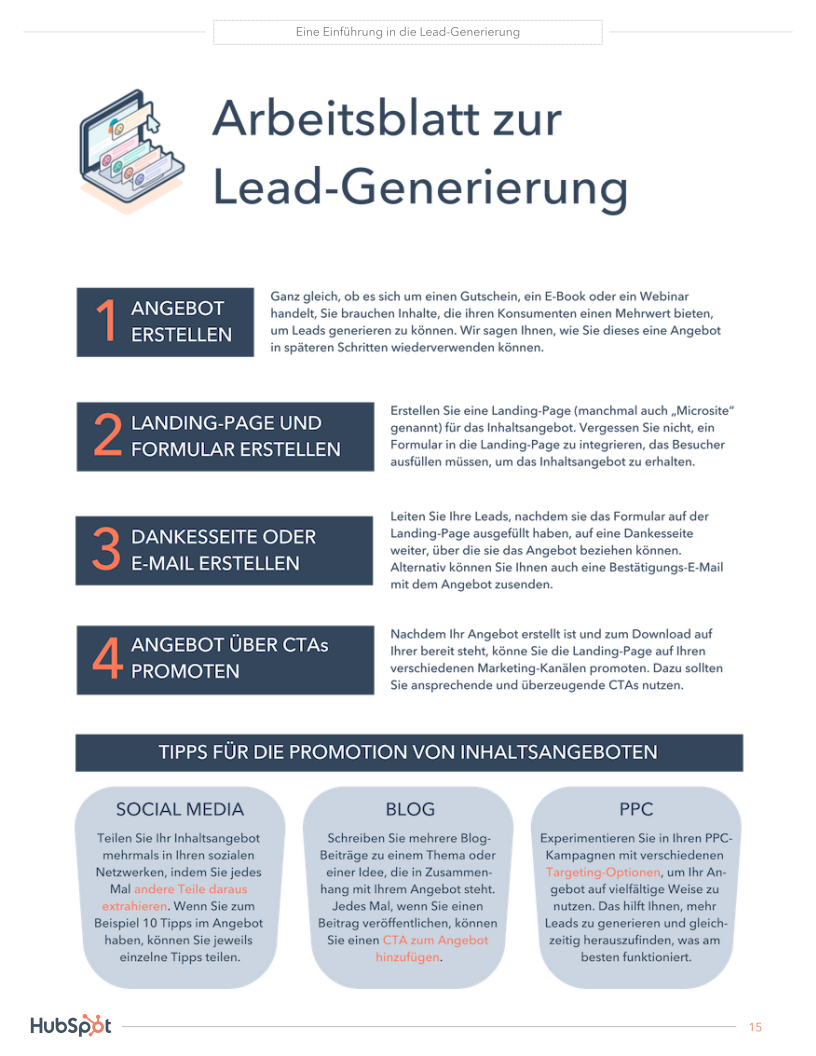 Einführung in die Lead-Generierung | HubSpot